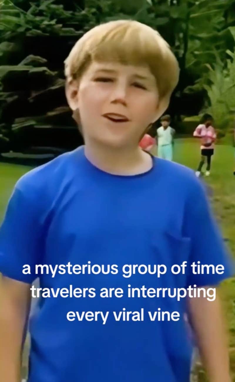 What Is The 'Time Travelers Interrupting' Meme All Over TikTok?