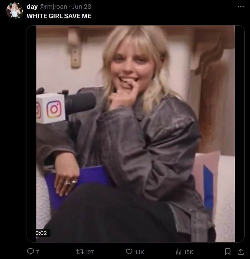 How The 'White Girl Save Me' Meme Became Stan Twitter's Rally Cry