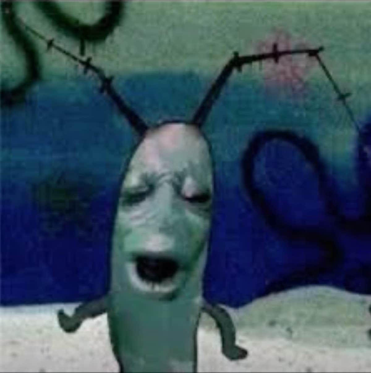 In the darkest of days, the Moaning Plankton Face meme unites the internet