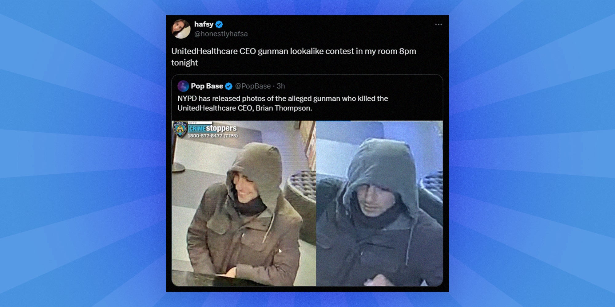 The Internet Is Mad Thirsty For The UHC CEO Shooting Suspect