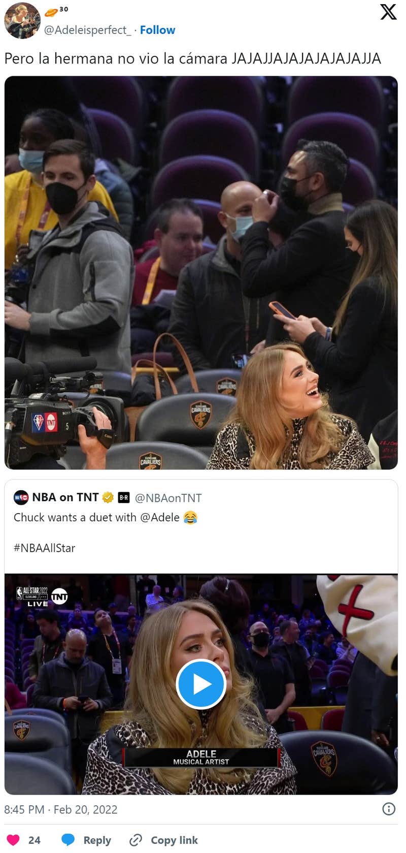 A Short History Of *That* Adele NBA Meme