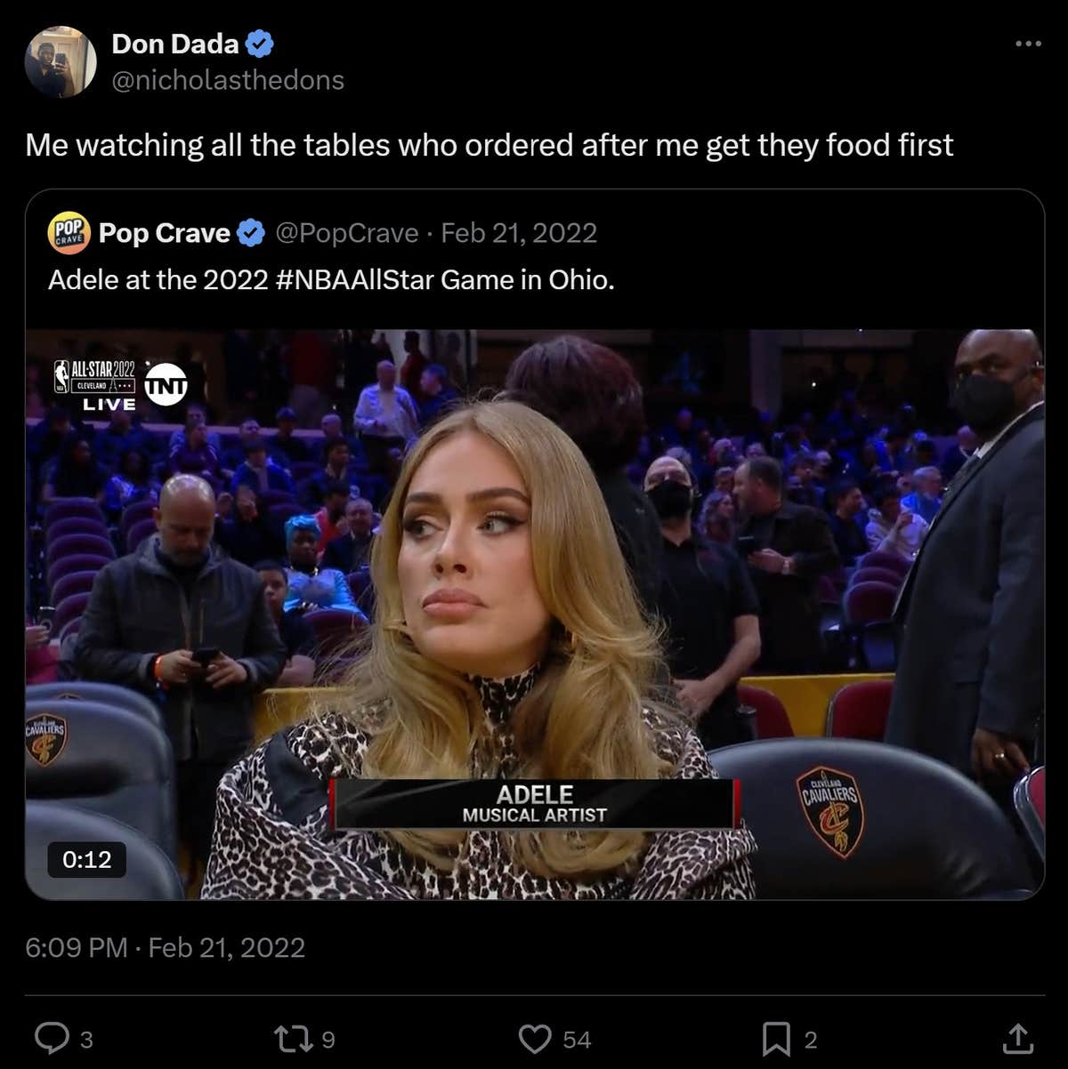 A Short History Of *That* Adele NBA Meme