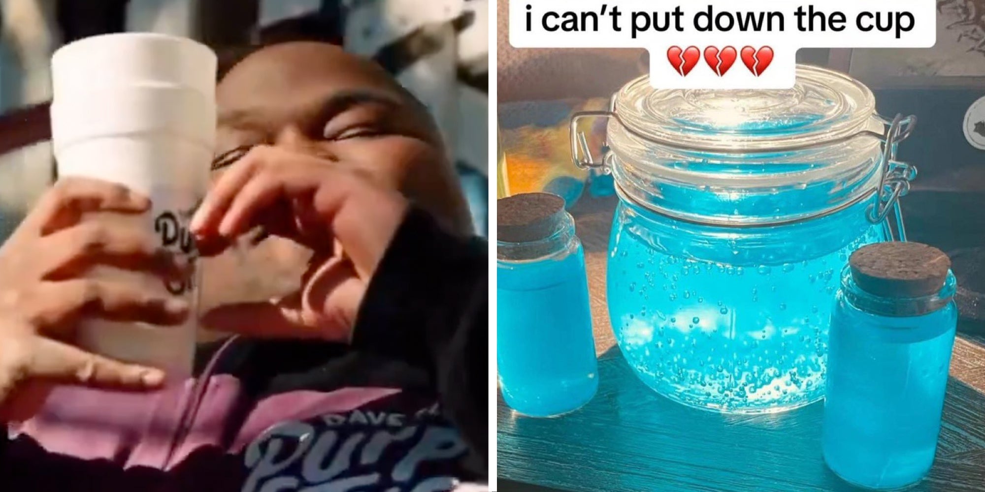 Dave Blunts' 'I Can't Put Down The Cup' Becomes A Meme