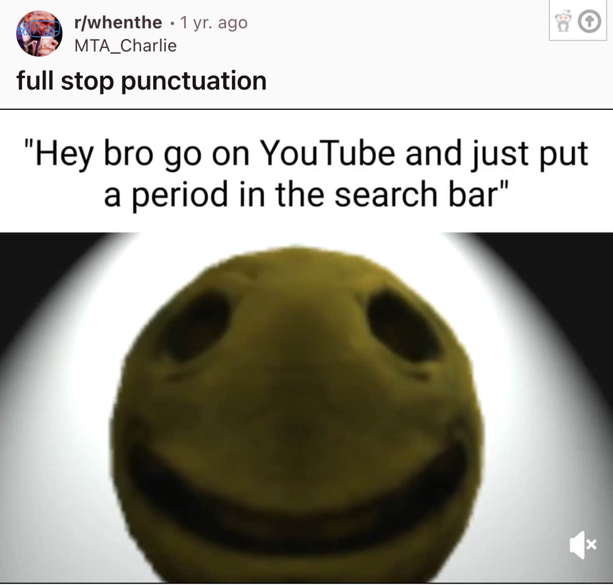 The 'Full Stop Punctuation' AKA 'Typing "." Into YouTube' Glitch, Explained