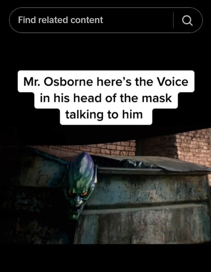 Green Goblin Mask Is Calling: Meme History