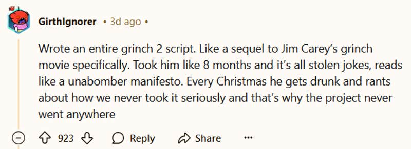 Some Guy's Dad Wrote A Grinch 2 Script And Fans Are Obsessed