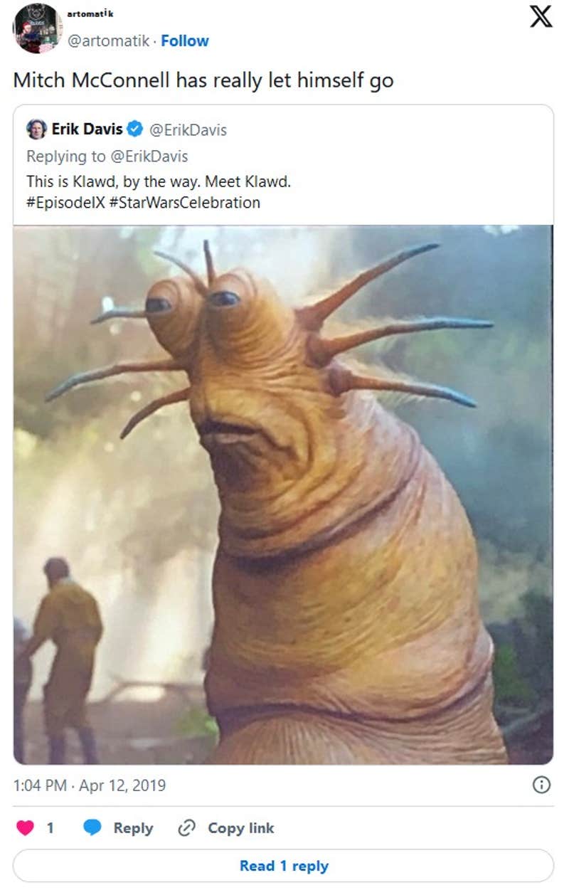 What Is The Live Slug Reaction Meme From 'Star Wars'?