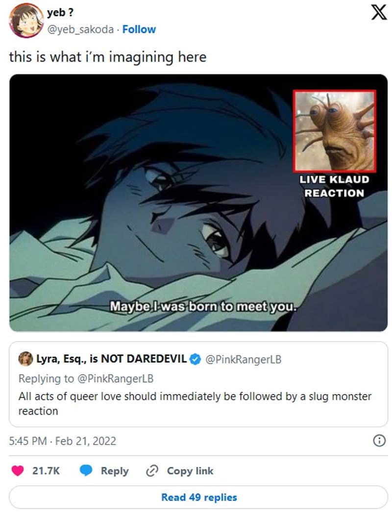 What Is The Live Slug Reaction Meme From 'Star Wars'?