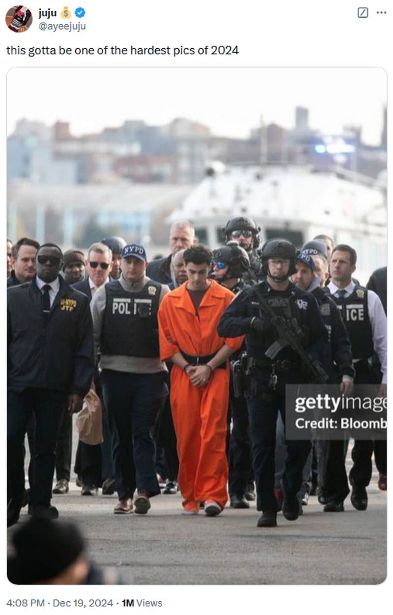 Luigi Mangione Compared To Superman, Jesus After Perp Walk Pics Go Viral