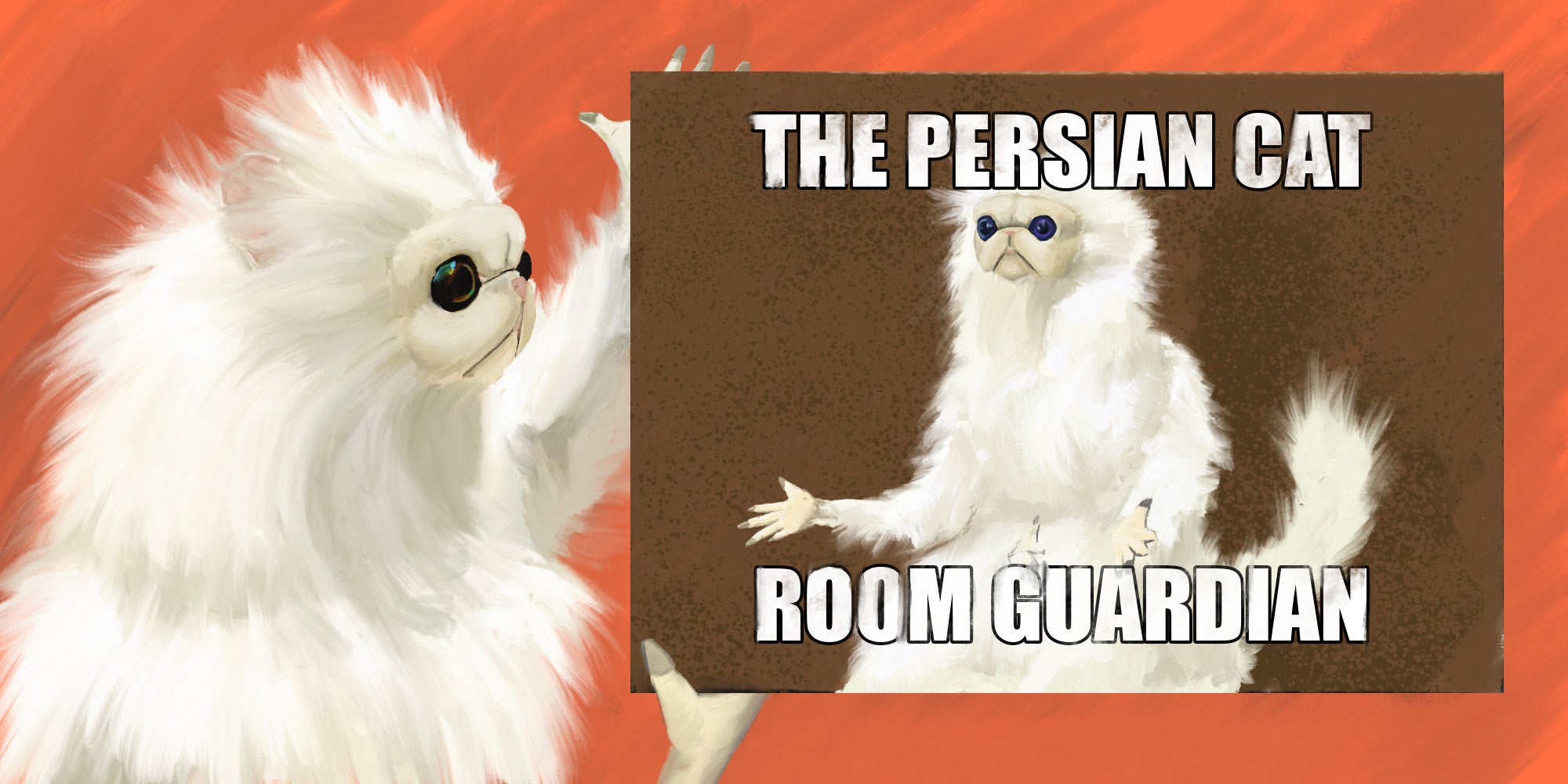 The Dramatic Origins Of The Persian Cat Room Guardian Meme The Dramatic Origins Of The Persian Cat Room Guardian Meme
