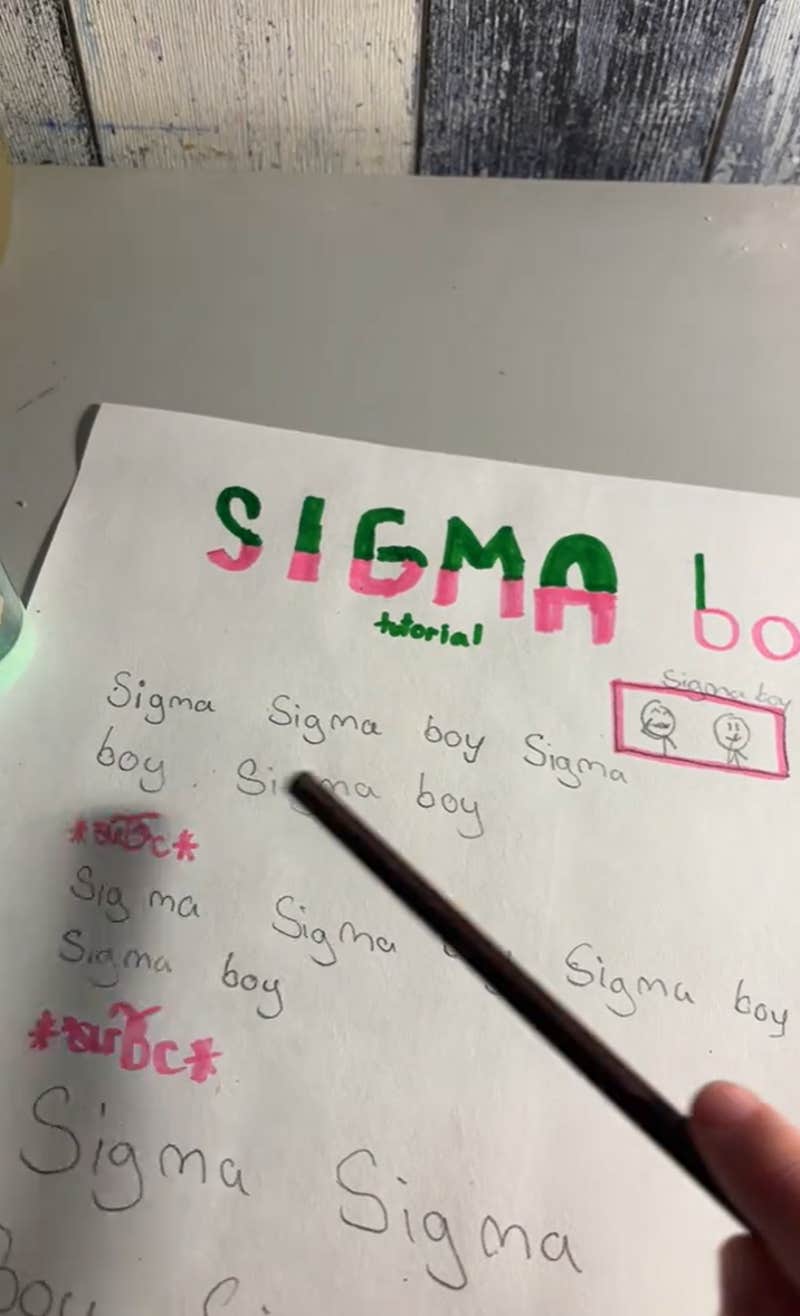 What Is The 'Sigma Sigma Boy' TikTok Trend?