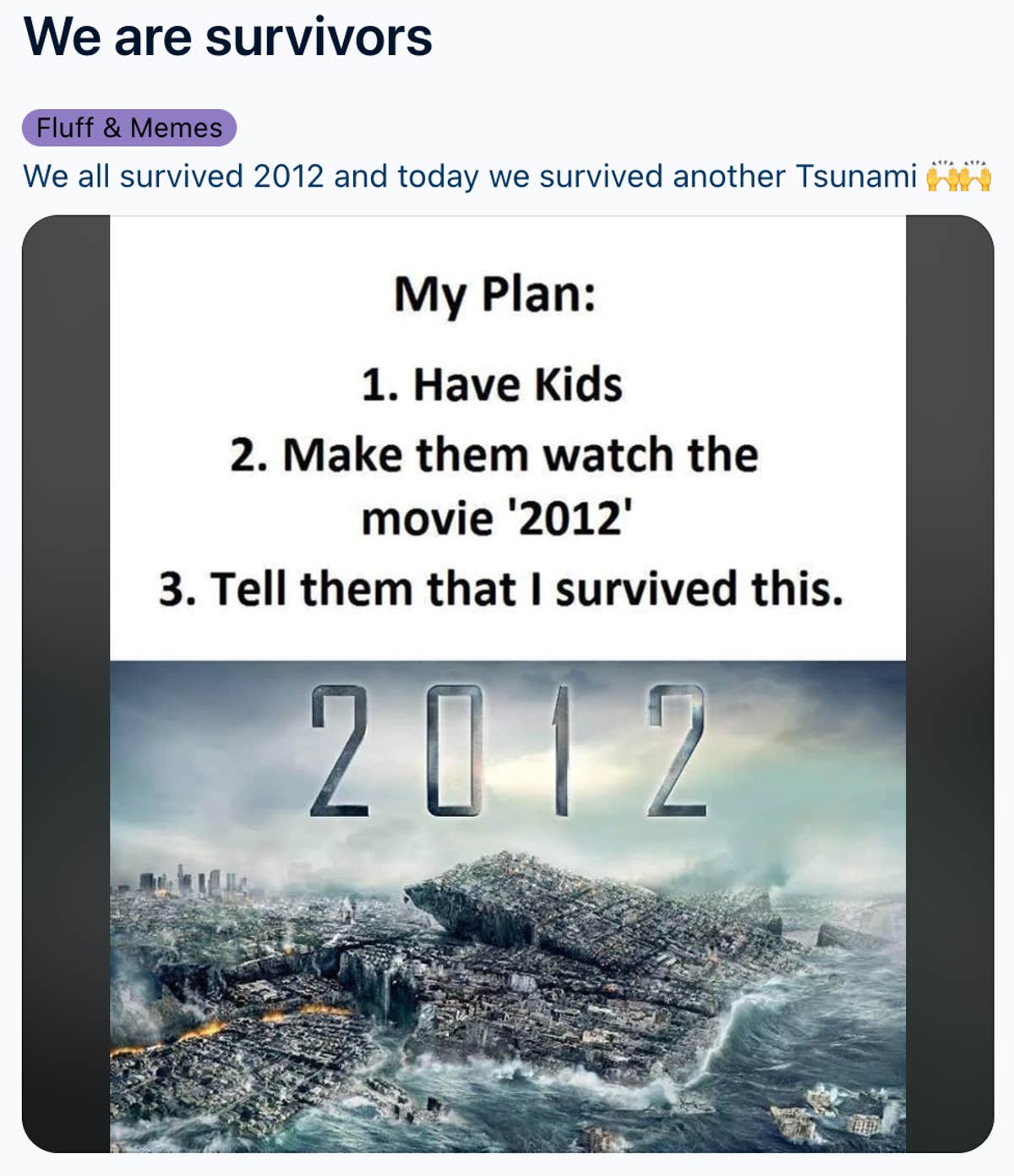 The Best Tsunami Memes Taking The Internet By Storm