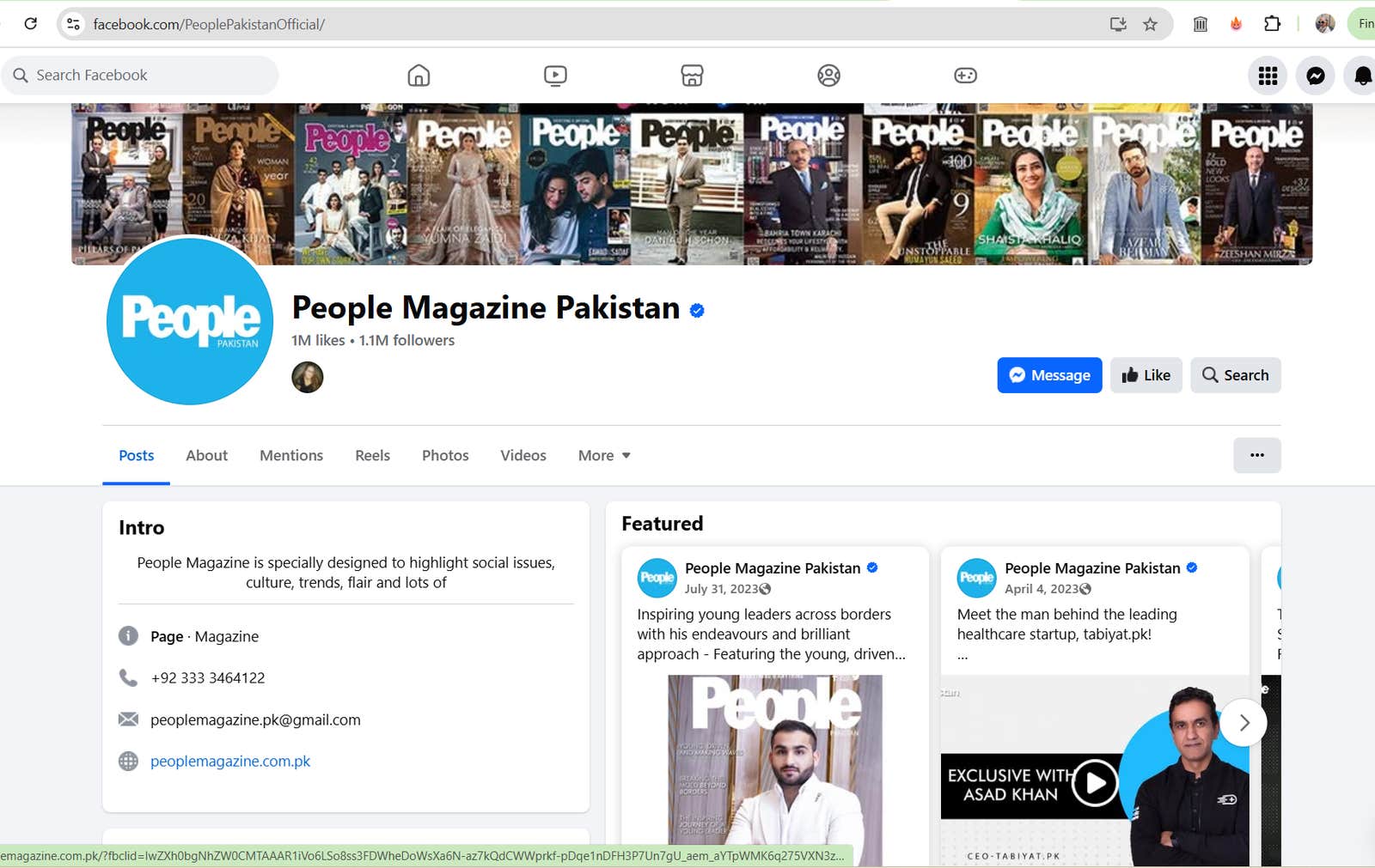 Are Fake Editions of Vogue, People, Billboard on Meta Platforms?