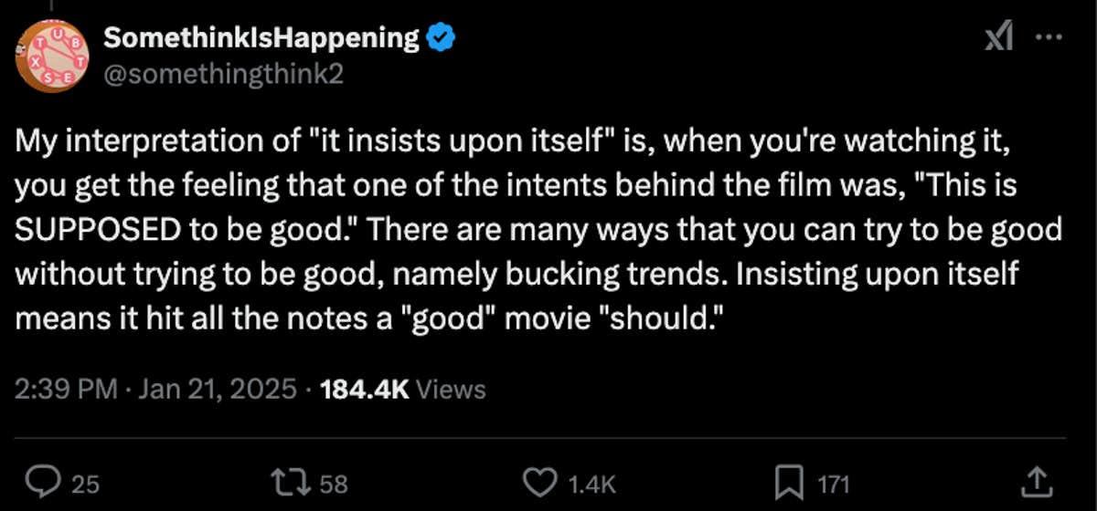 Seth MacFarlane breaks down the 'It Insists Upon Itself' meme from ...