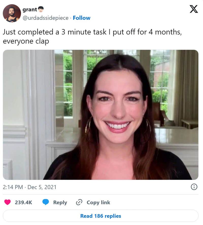 The Anne Hathaway Zoom Meme Is The Face Of Remote HR