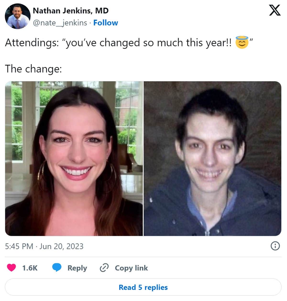 The Anne Hathaway Zoom Meme Is The Face Of Remote HR