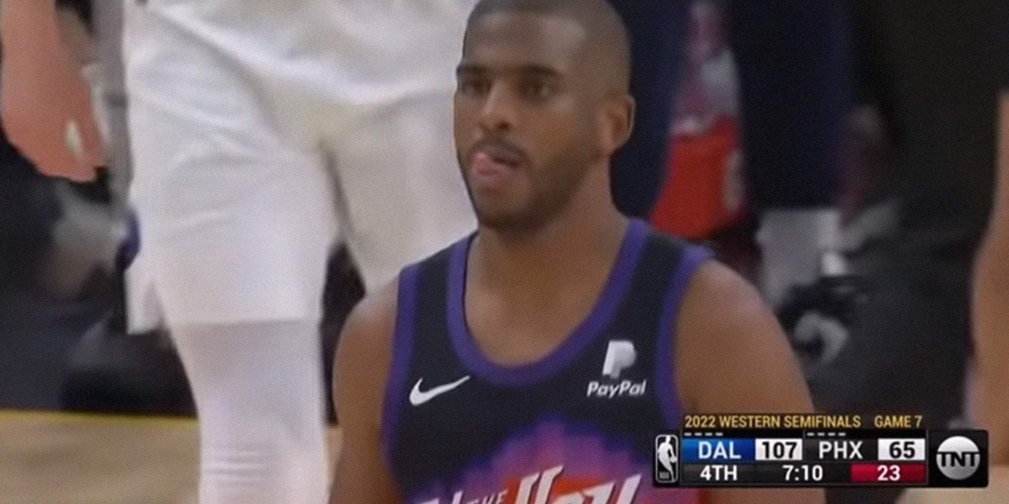 Chris Paul Hits A Huge Three Meme: Celebrating A Blowout Defeat