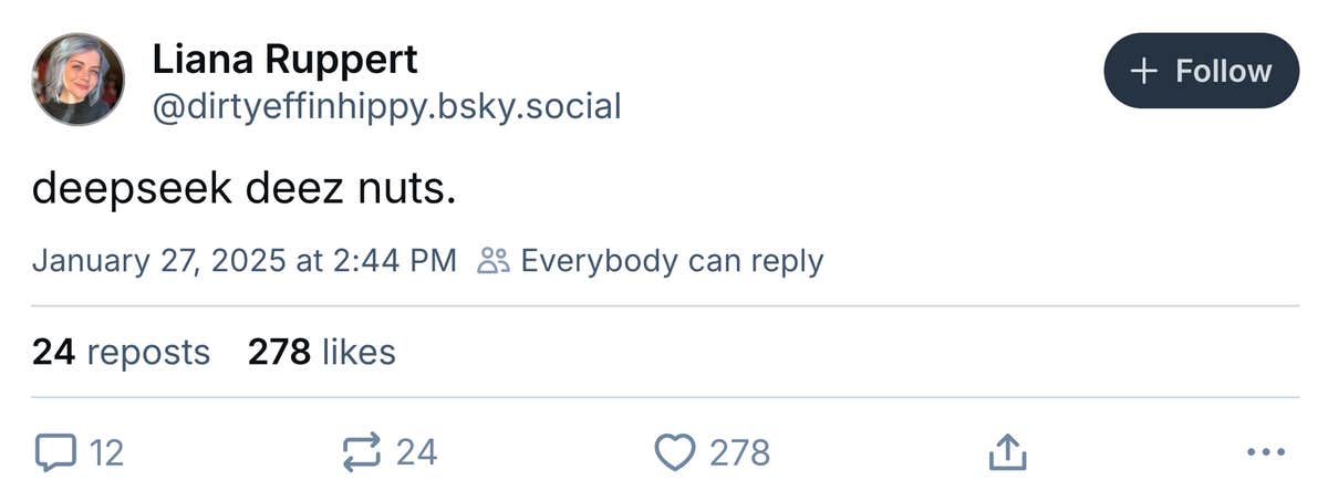 DeepSeek memes are roasting American A.I. giants