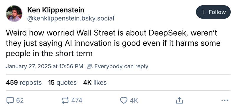 DeepSeek memes are roasting American A.I. giants