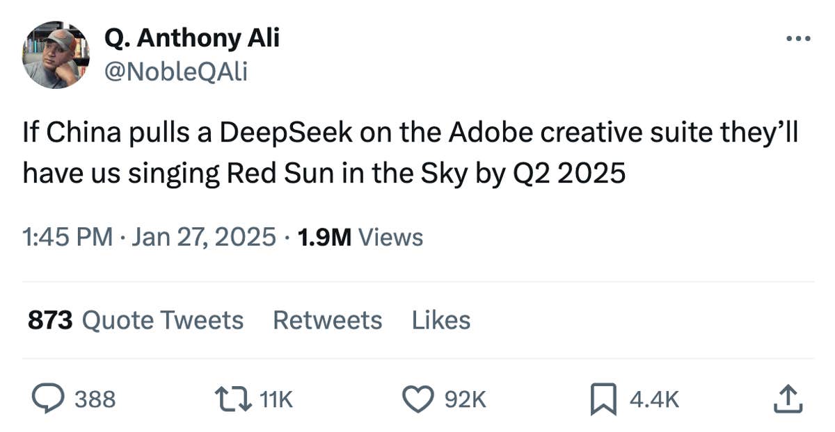 DeepSeek memes are roasting American A.I. giants