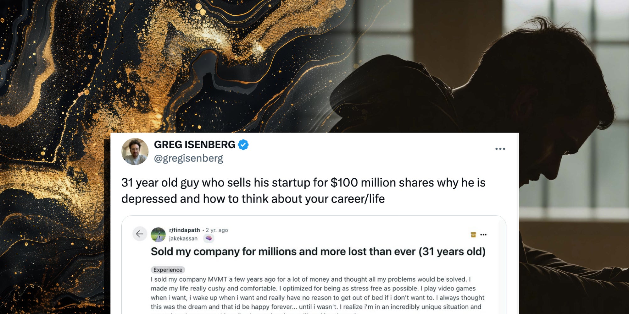 'I thought money would solve all my problems': 31-year-old Jake Kassan ...