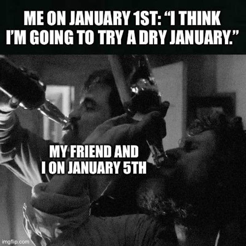 28 Dry January Memes To Help You Through The Dry Spell