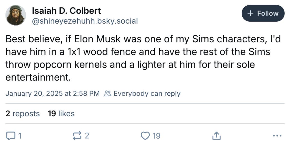 Elon Musk’s Movements Are So Uncanny People Are Comparing Him to a Sim