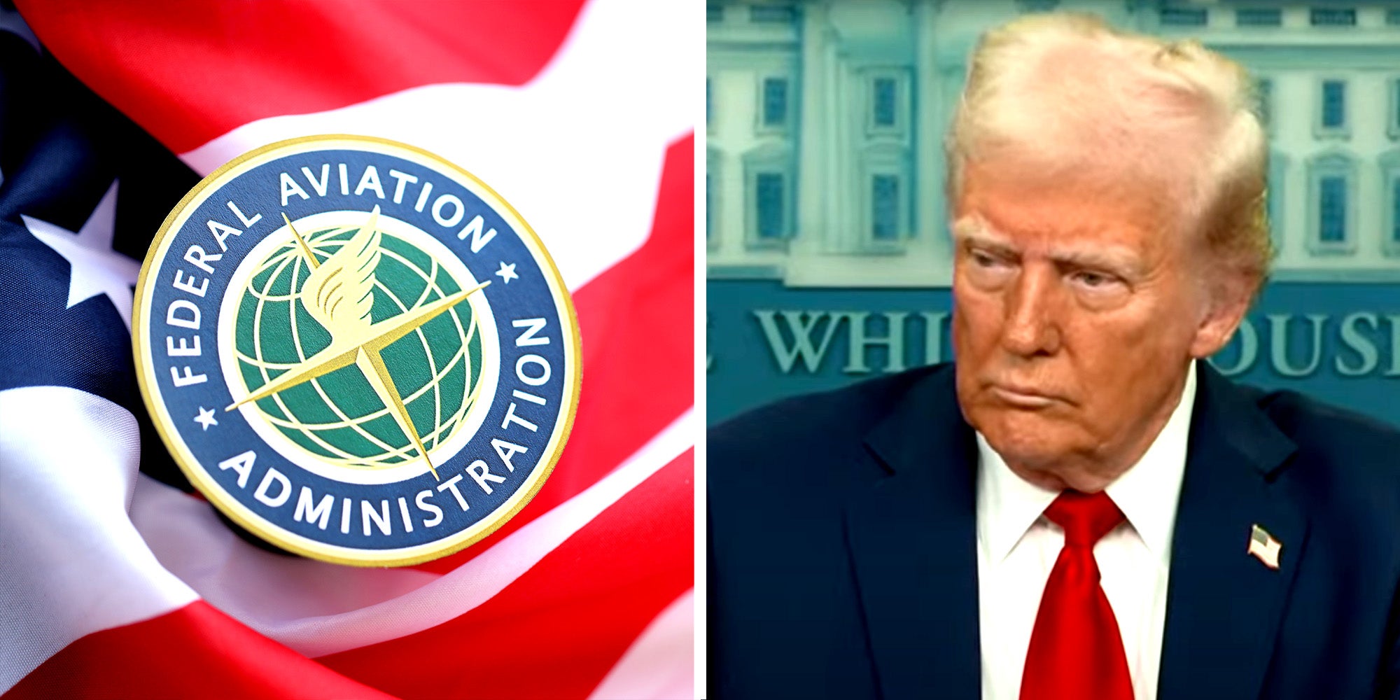 Trump Blames FAA's DEI Policy on D.C. Crash