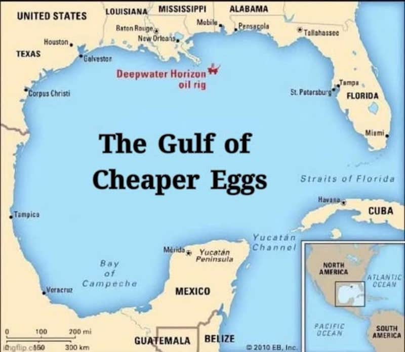 Trump's Plan To Rename It 'Gulf Of America' Kicks Off Meme Blitz