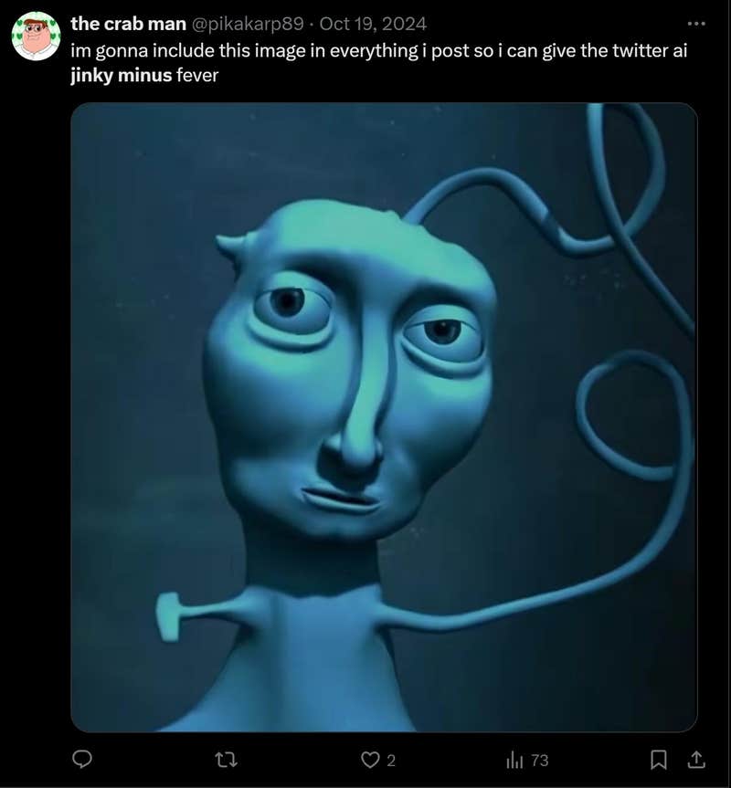 Are 'Jinky Minus' and 'Gaper Bingzoid' real 'Star Wars' characters?