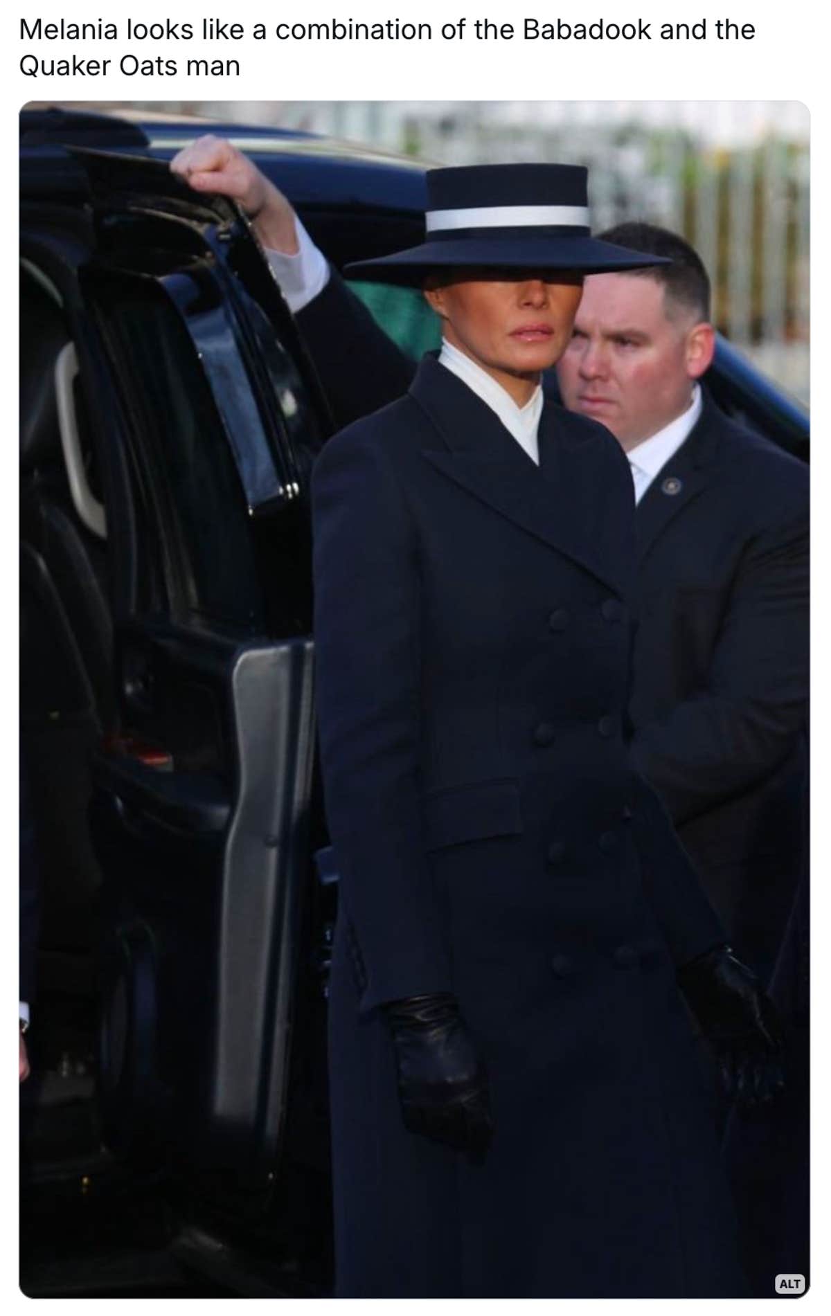 28 Of The Funniest Melania Hat Memes From Trump's Inauguration