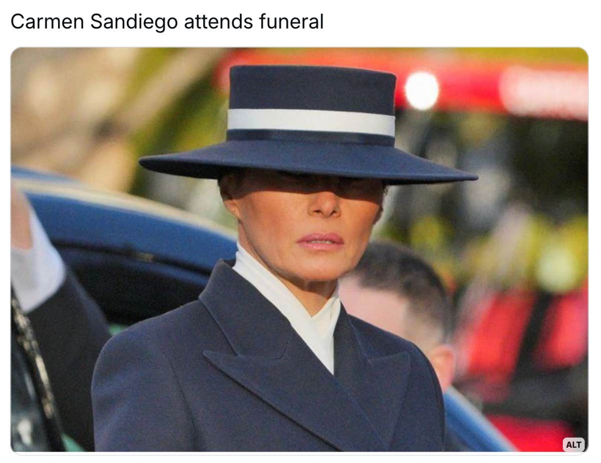 28 Of The Funniest Melania Hat Memes From Trump's Inauguration