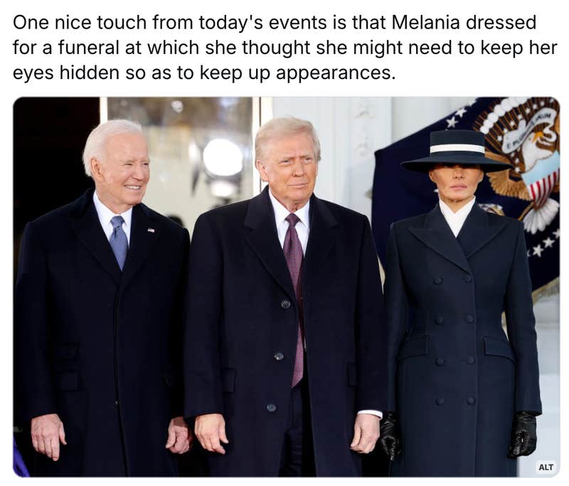 28 Of The Funniest Melania Hat Memes From Trump's Inauguration