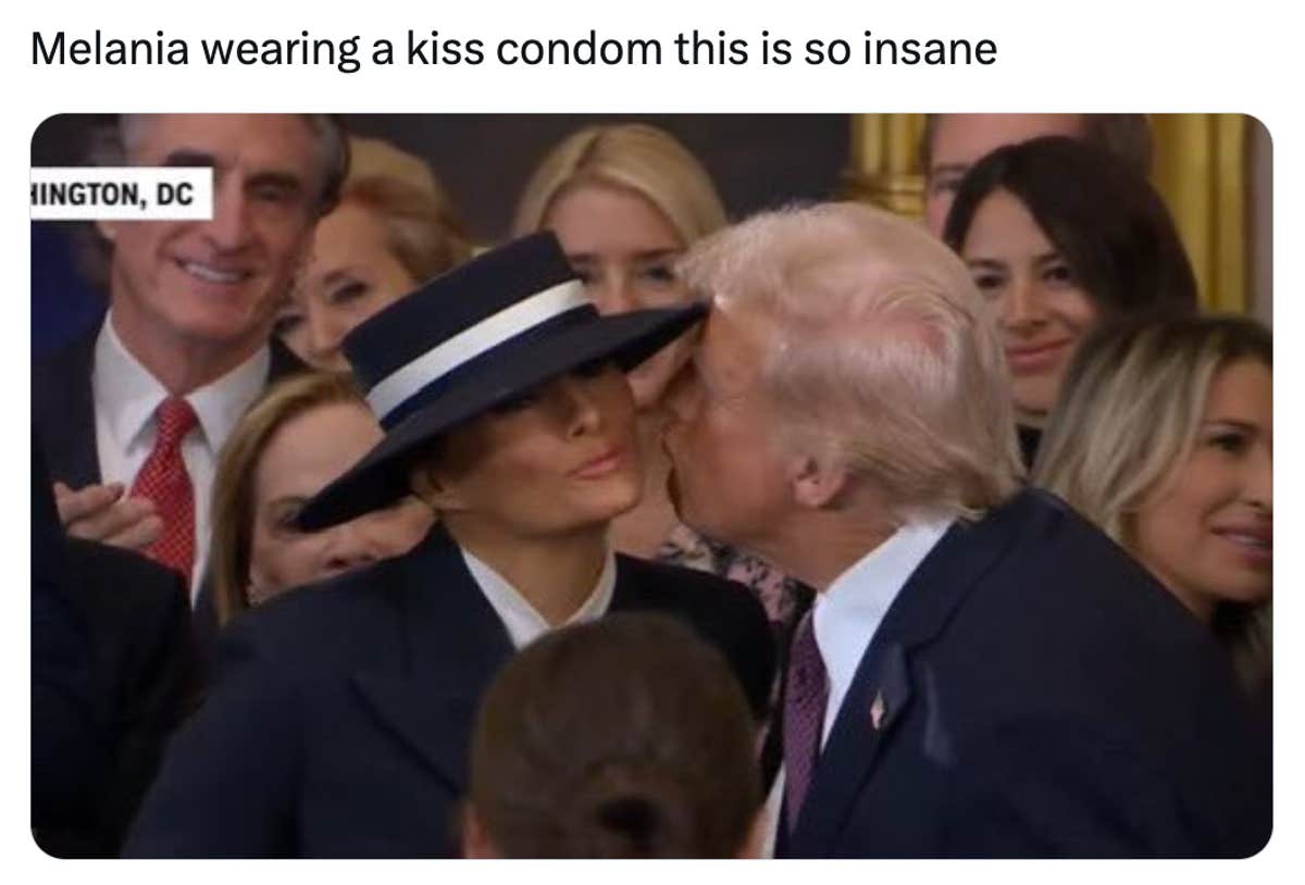 28 Of The Funniest Melania Hat Memes From Trump's Inauguration