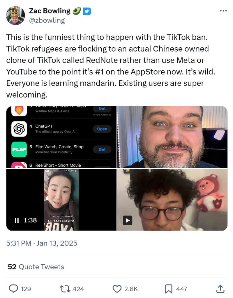 Chinese RedNote Users Are Asking Americans For Homework Help