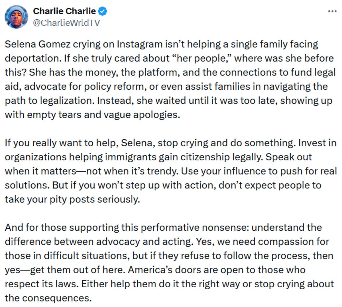 'My People Are Getting Attacked': Video Of Selena Gomez Crying Over ICE ...