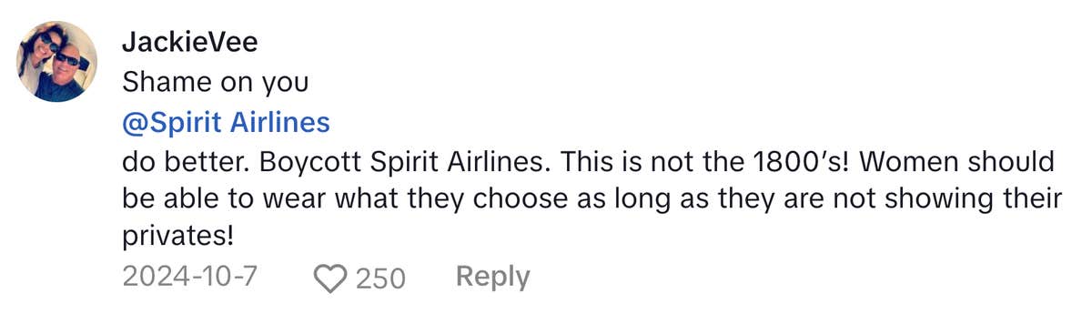 Spirit Airlines changes dress code policy to no 'offensive'