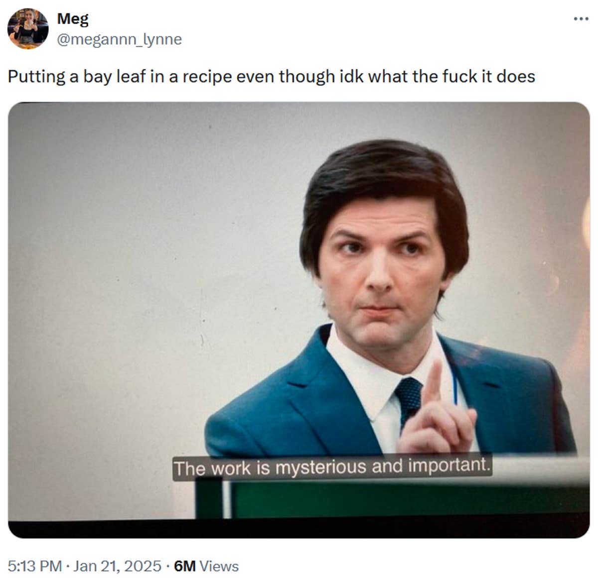 'The Work Is Mysterious And Important': So is this 'Severance' meme