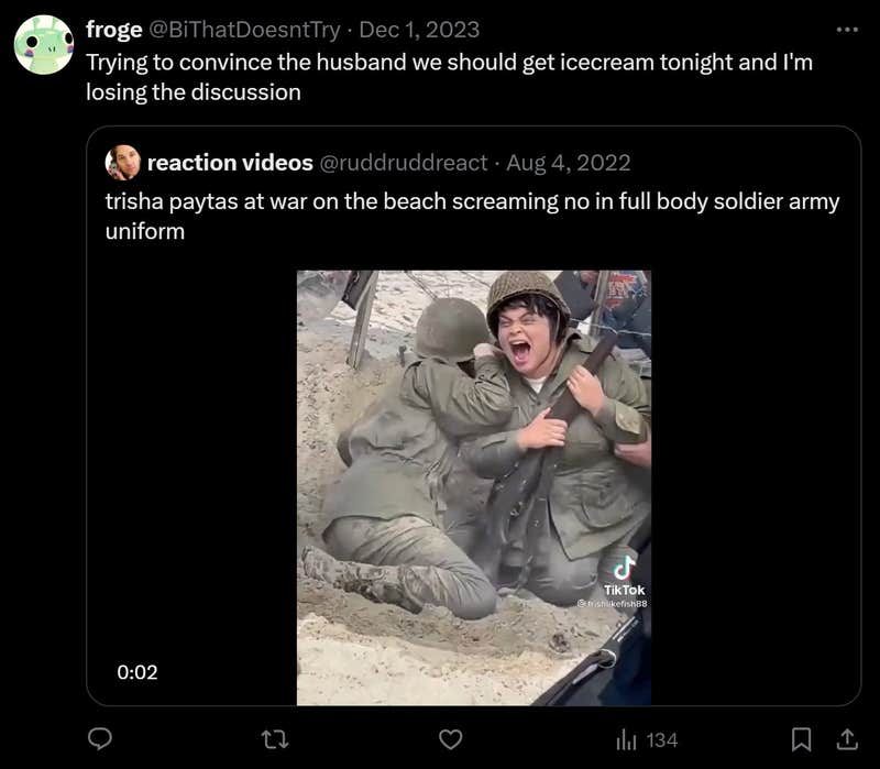 The Trisha Paytas War Meme has everyone screaming