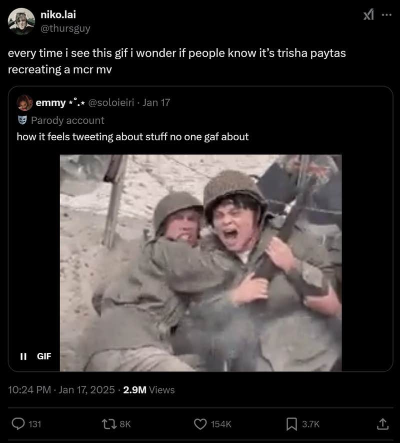 The Trisha Paytas War Meme has everyone screaming