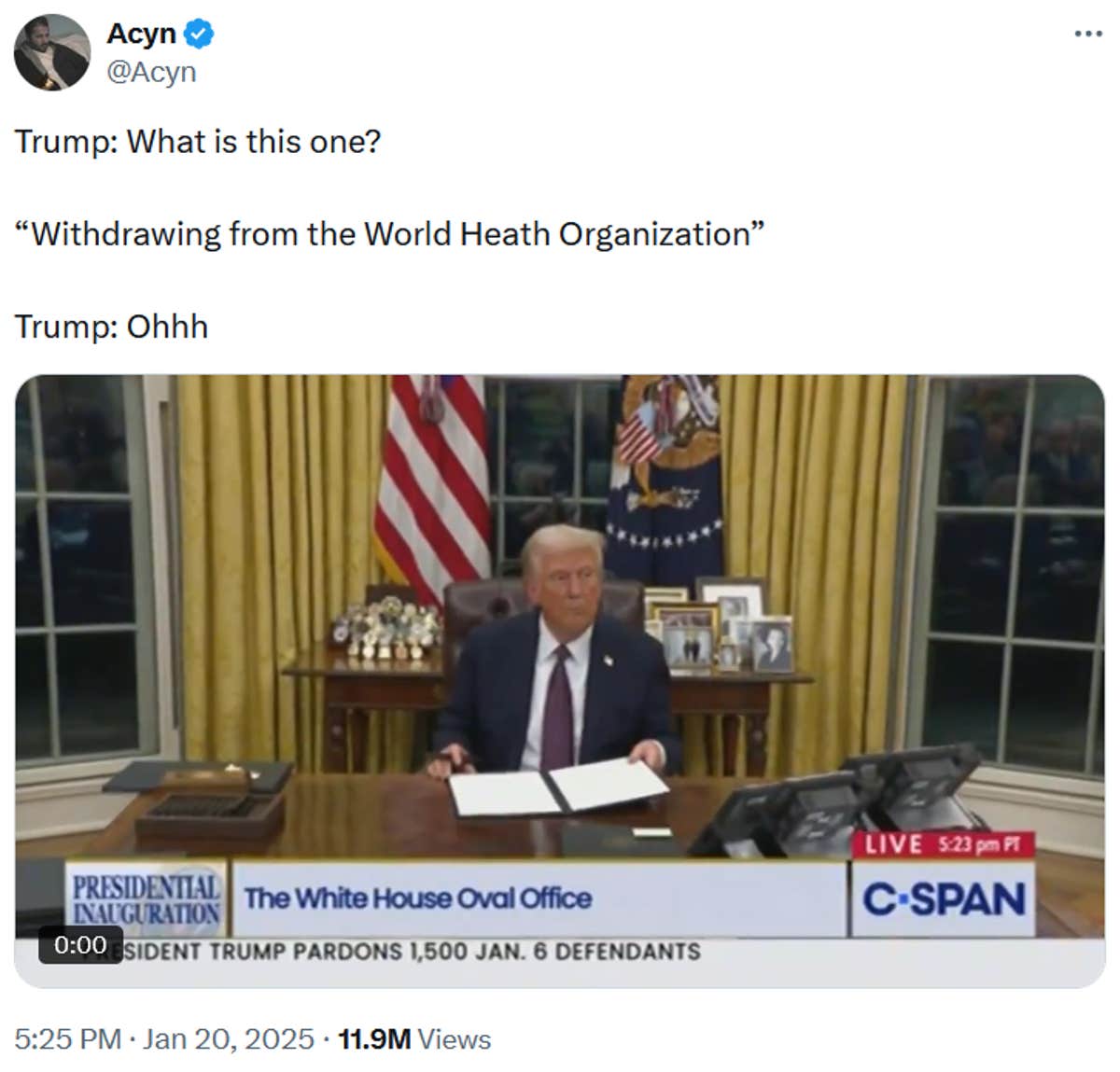 Trump Executive Order Memes Overwhelm Social Media