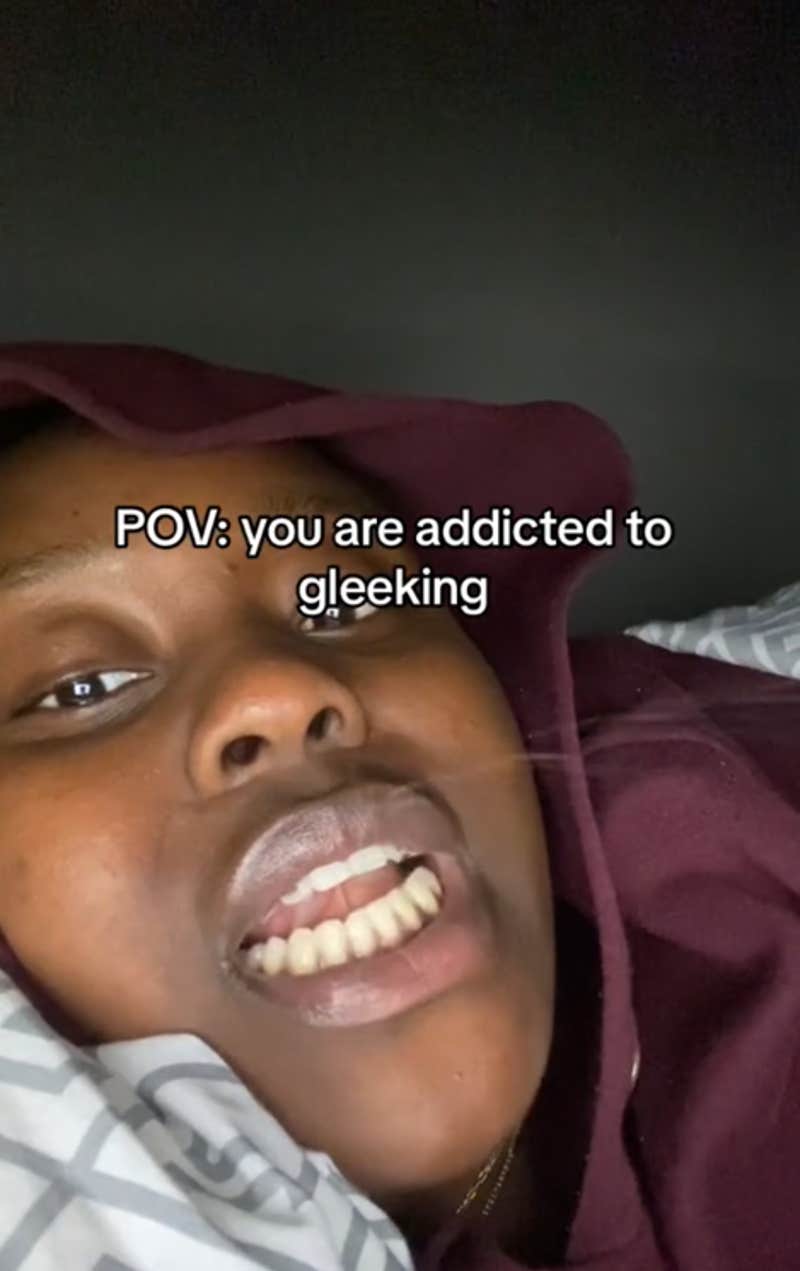 What Is Gleeking? The Gross Trend Returns To Dampen TikTok