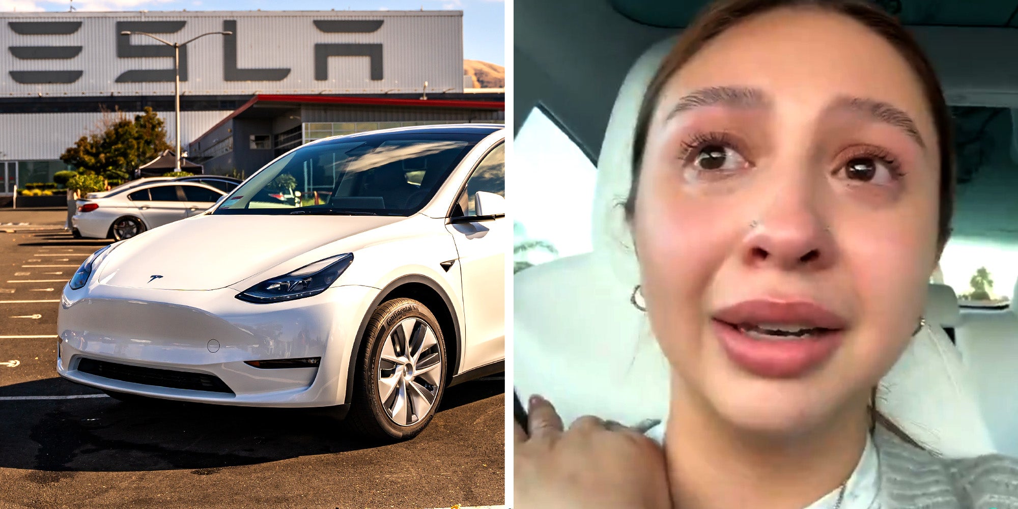 Woman Sobs In Regret After Buying A Tesla. Why?