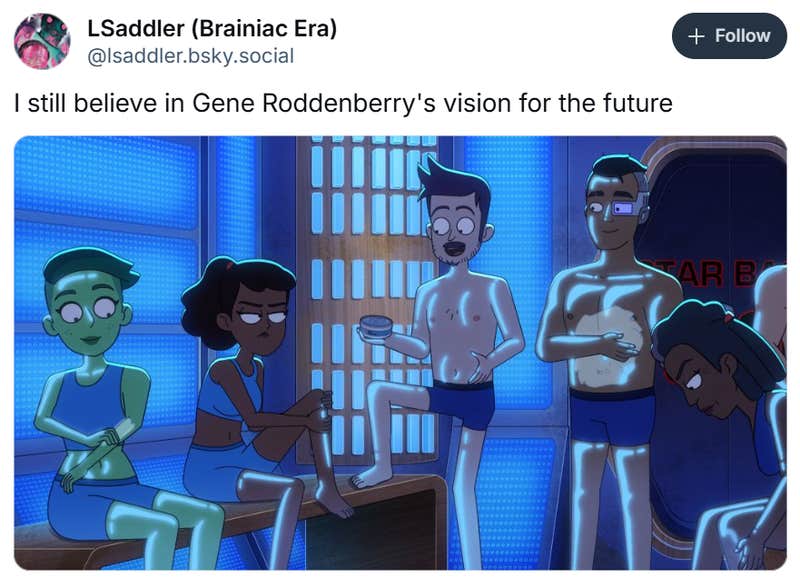 'I still believe in Gene Roddenberry’s vision': Star Trek’s utopian ...