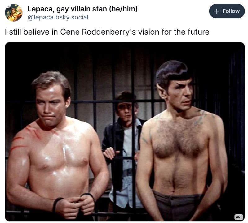 'I still believe in Gene Roddenberry’s vision': Star Trek’s utopian ...
