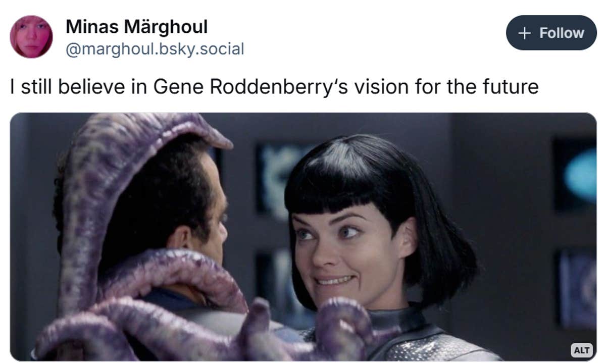 'I still believe in Gene Roddenberry’s vision': Star Trek’s utopian ...