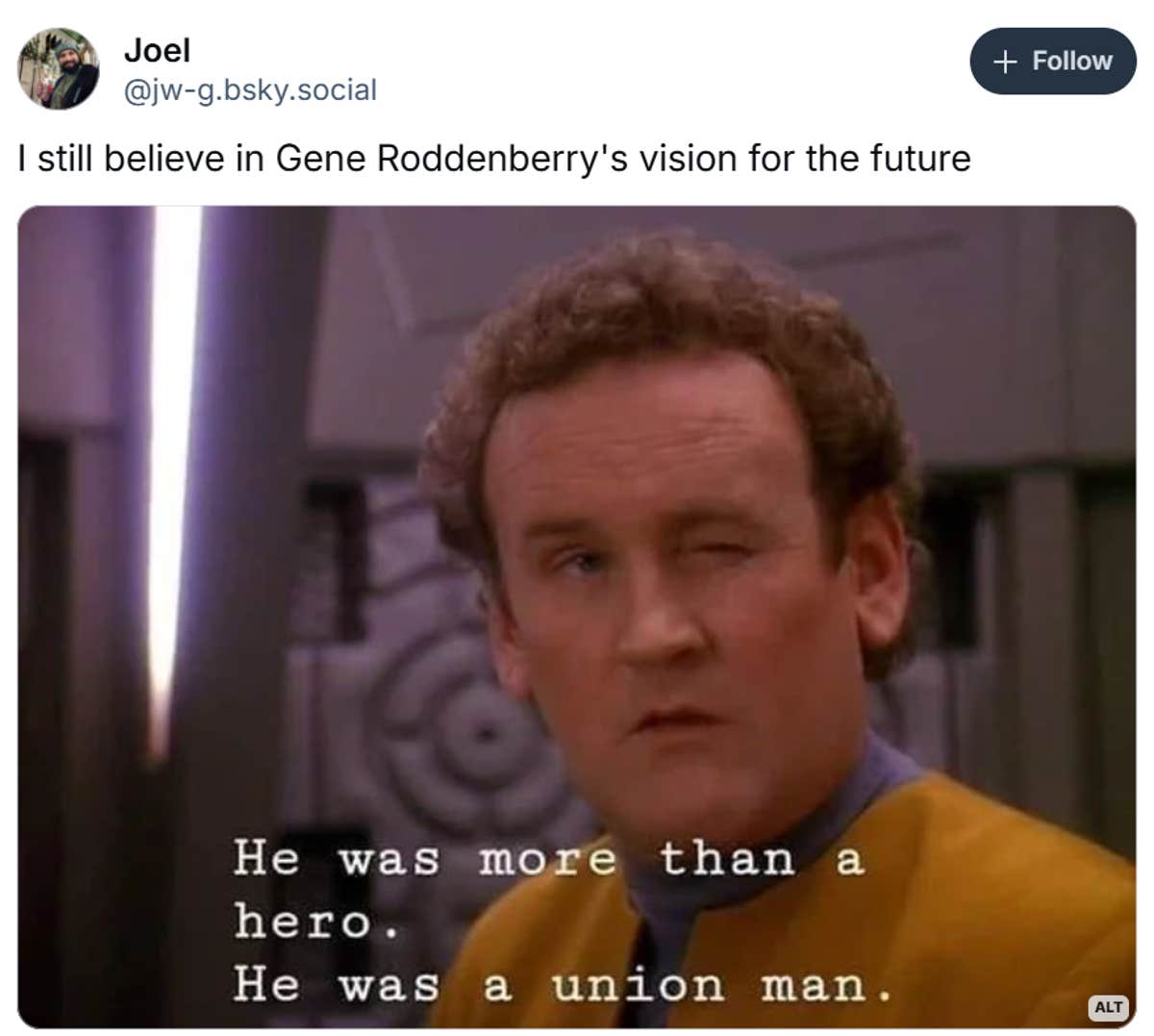 'I still believe in Gene Roddenberry’s vision': Star Trek’s utopian ...