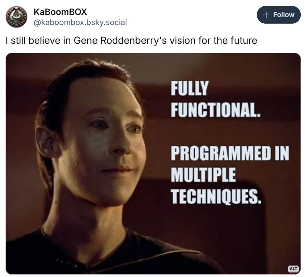 'I still believe in Gene Roddenberry’s vision': Star Trek’s utopian ...