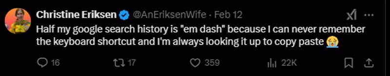 Is the em dash a sign of AI? Writers fire back at controversial take