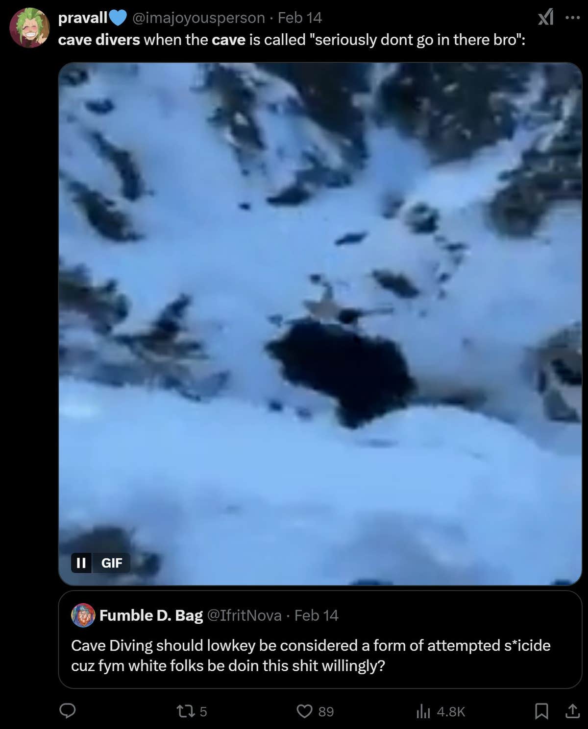 What is the viral Cave Diver meme? The dark origins, explained